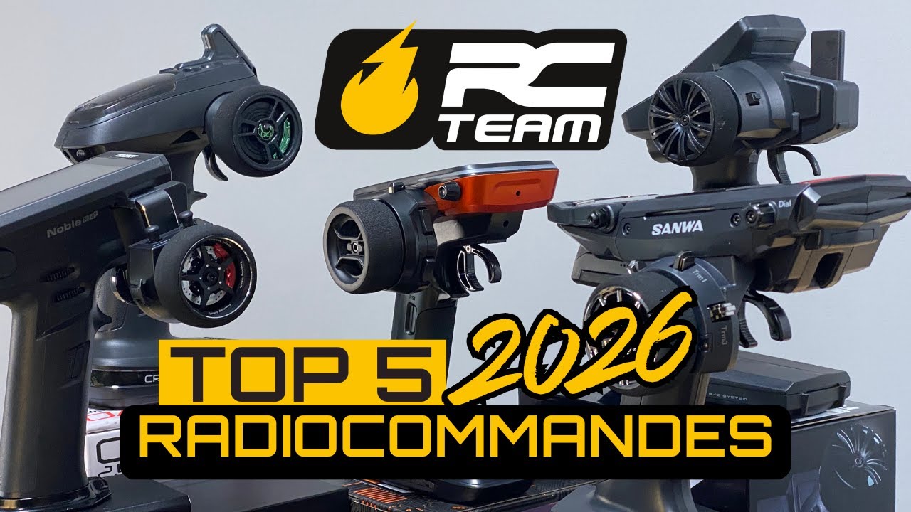 Quelle radiocommande RC choisir en 2026 ? Notre Top 5