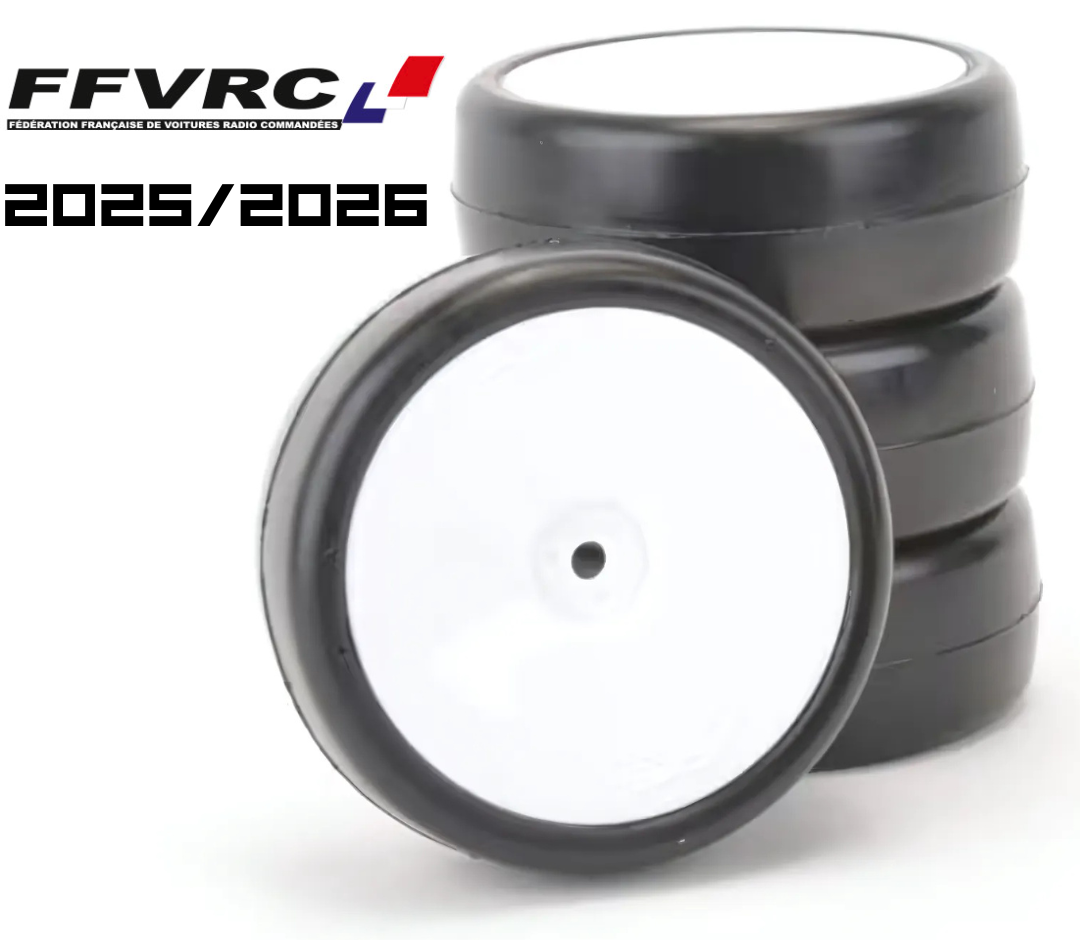 Rush Tires + Rims 1/10 Outdoor 36S VR2 FFVRC 2025 RU-0980a-FFVRC