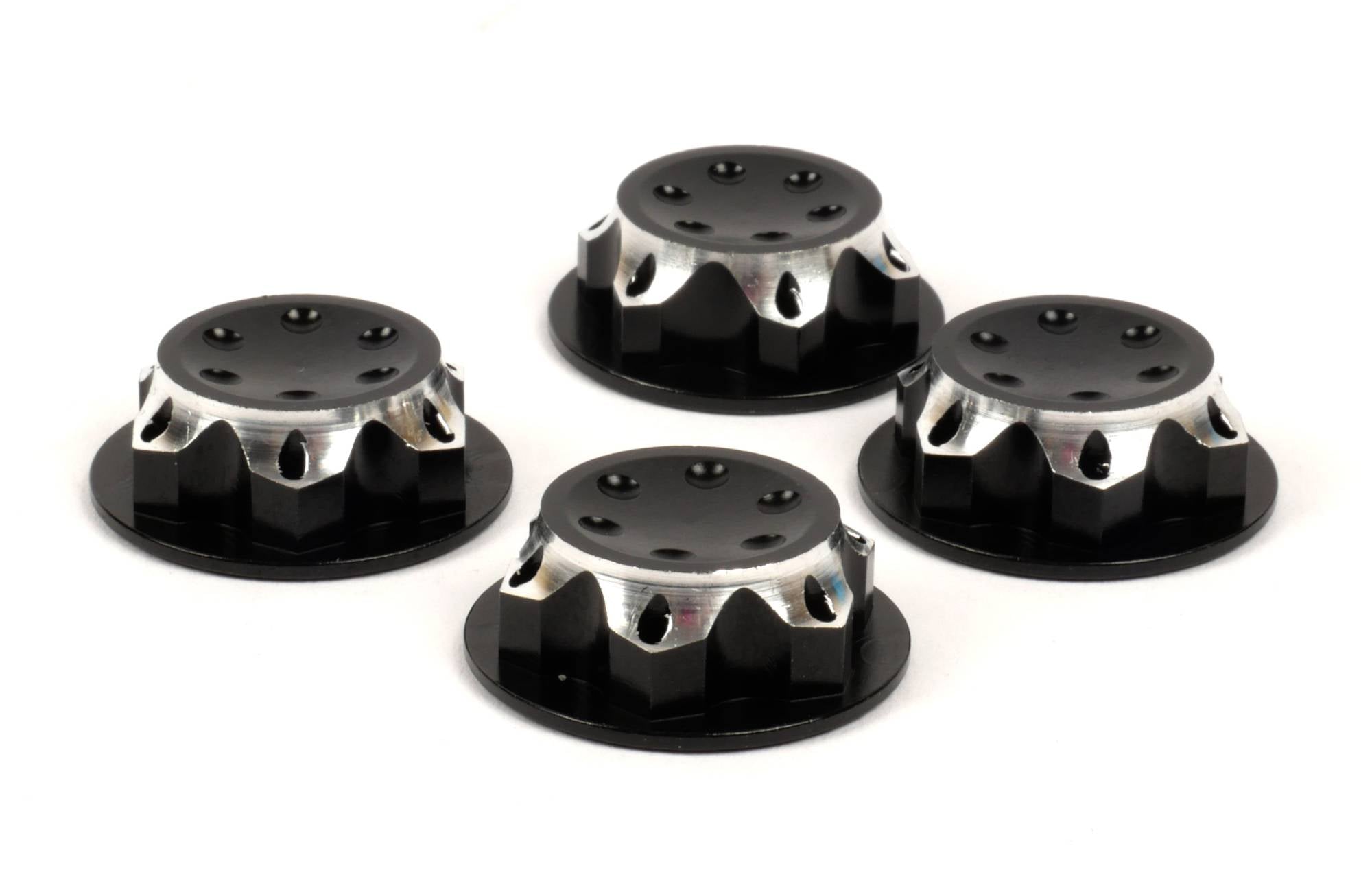 T2M 17mm Alu cap nuts (x4) T422624