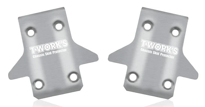 T-Work's Protection de châssis avant Stainless Steal (x2) MP11 TO-235-