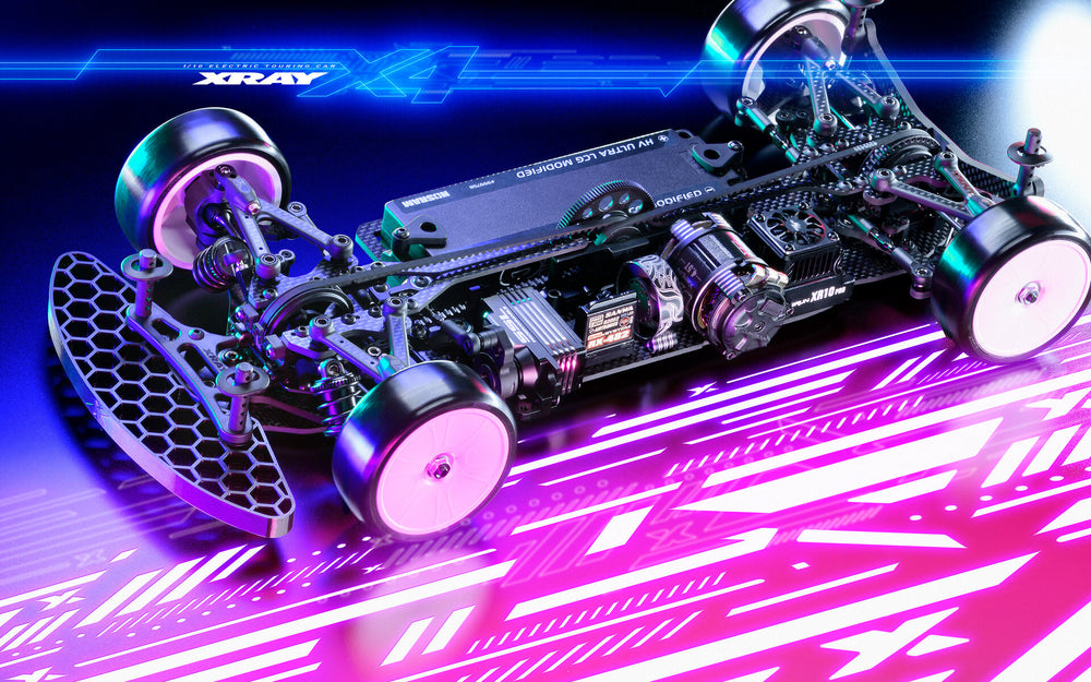 XRAY X4 2026 Carbon Edition – Chassis Touring 1/10 Competition