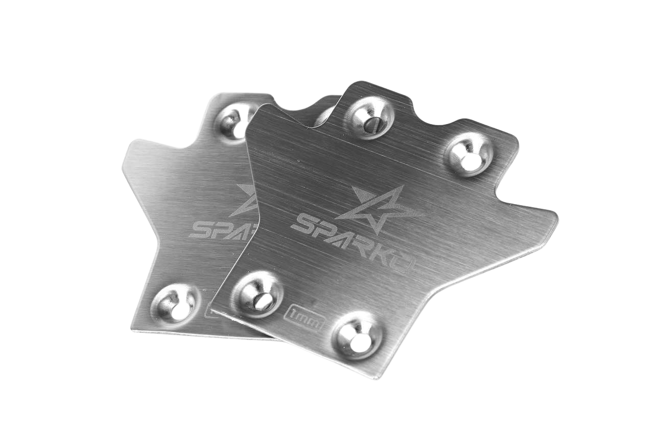 Sparko Protection Châssis Acier Arrière F8 (x2) SPKF85039OP